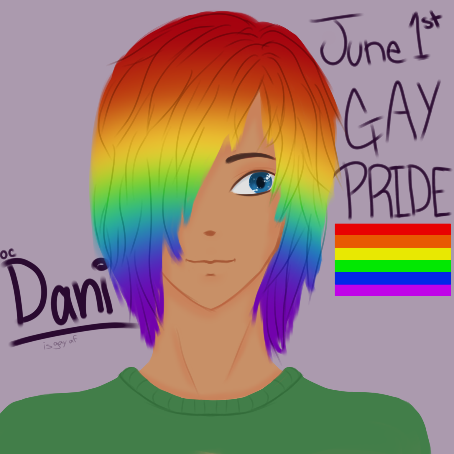 OC Dani -pride month day 1- - ibisPaint