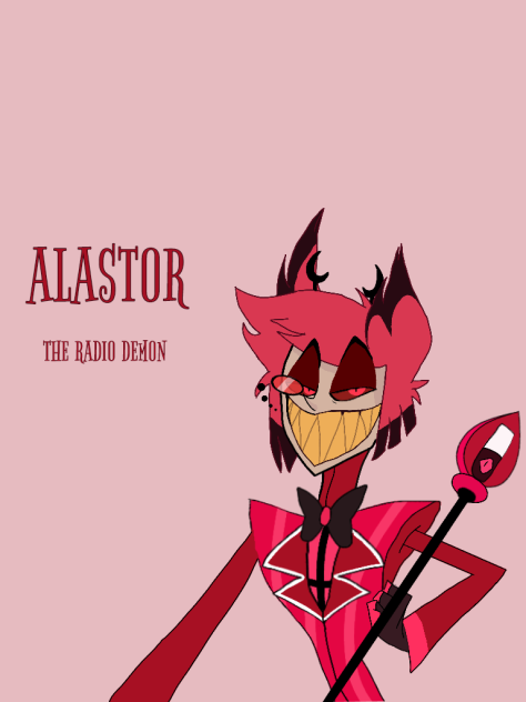 Alastor the Radio Demon - ibisPaint