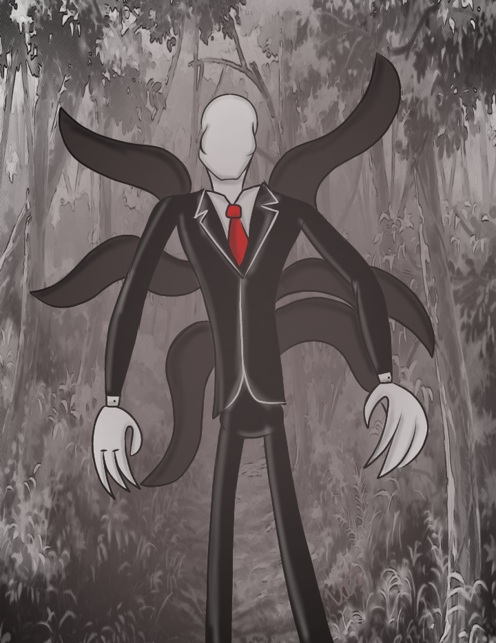 Slenderman Creepypasta 🖤🖤🖤 - ibisPaint