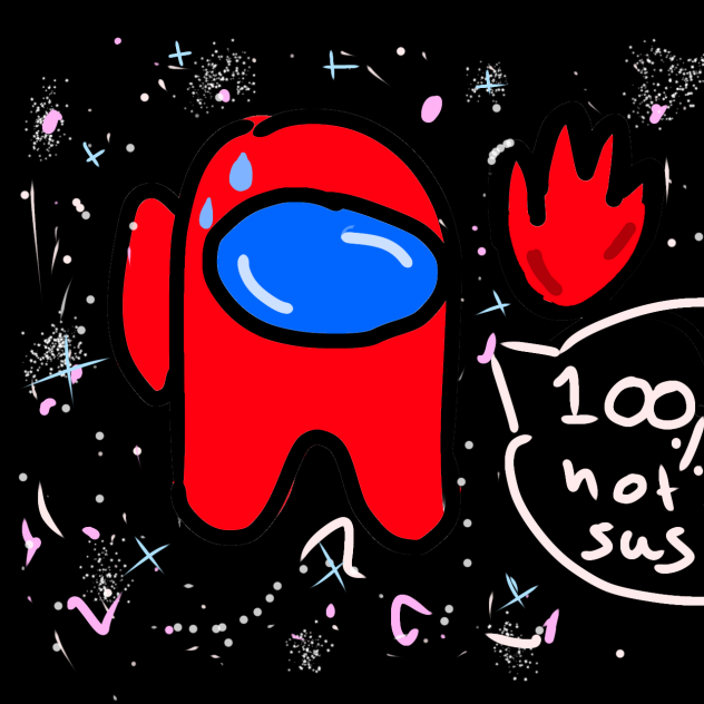 among us (TOTALLY NIT SUS 😂 - ibisPaint