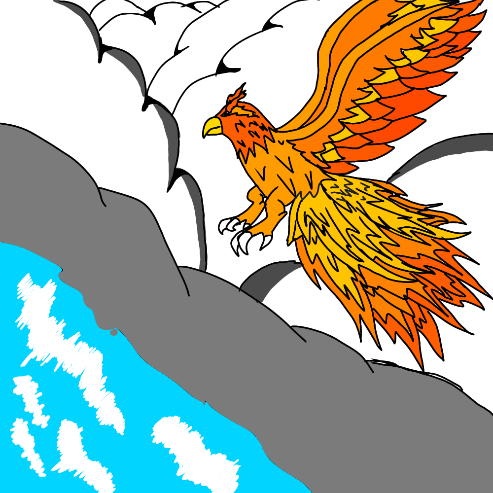 The perigrine falcon - ibisPaint