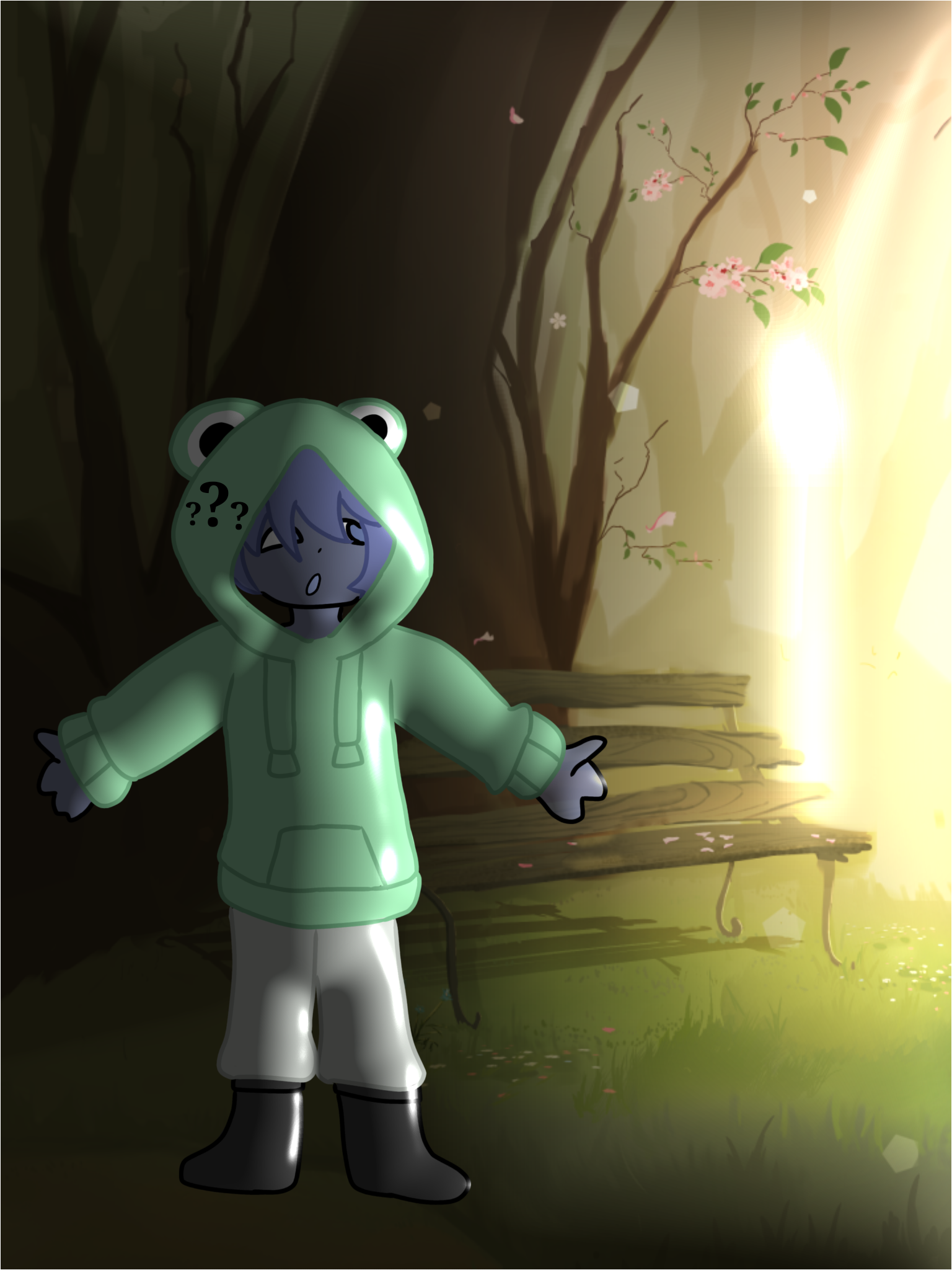 Silli lil water man! - ibisPaint