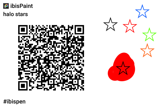 halo stars - ibisPaint