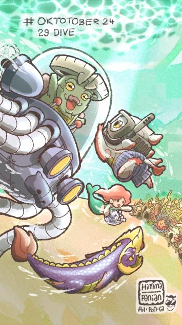 himmapanians - Oktotober24 -29 Dive - ibisPaint