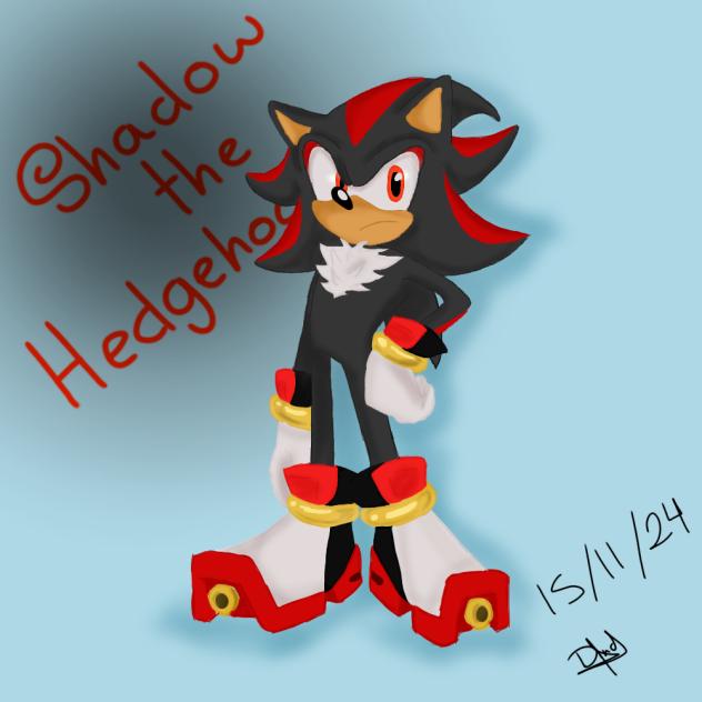 Shadow the hedgehog - ibisPaint