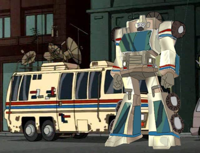 The Rust Bucket as a Transformer Ben 10 - ibisPaint