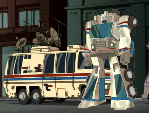 The Rust Bucket as a Transformer Ben 10 - ibisPaint