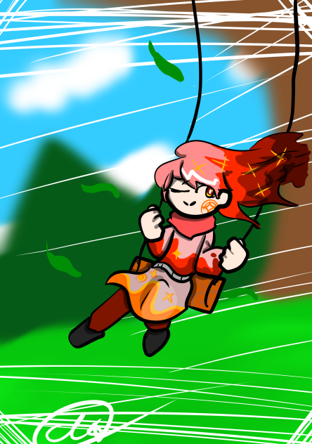 The swing - ibisPaint