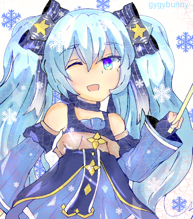 snow miku - ibisPaint