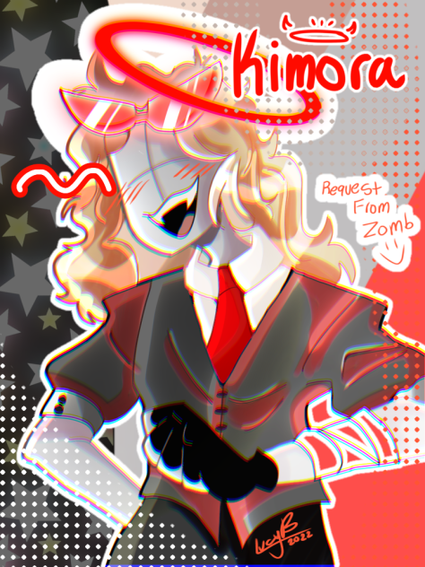 Request from z0mb1ek1tty 🔴 Kimora🟥 - ibisPaint