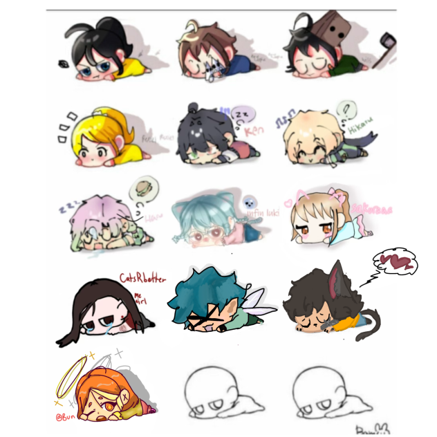 Little people Collab - ibisPaint