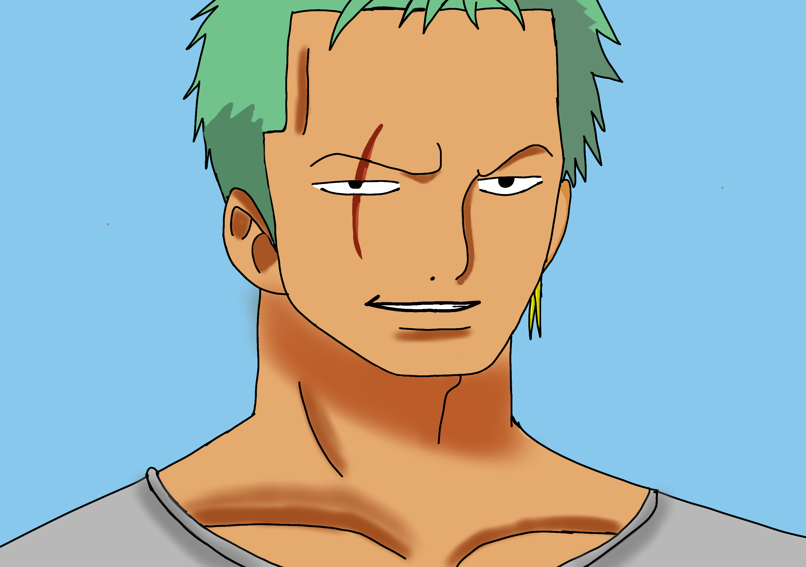 roronoa zoro - ibisPaint