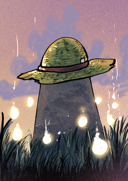 Topi jerami - ibisPaint