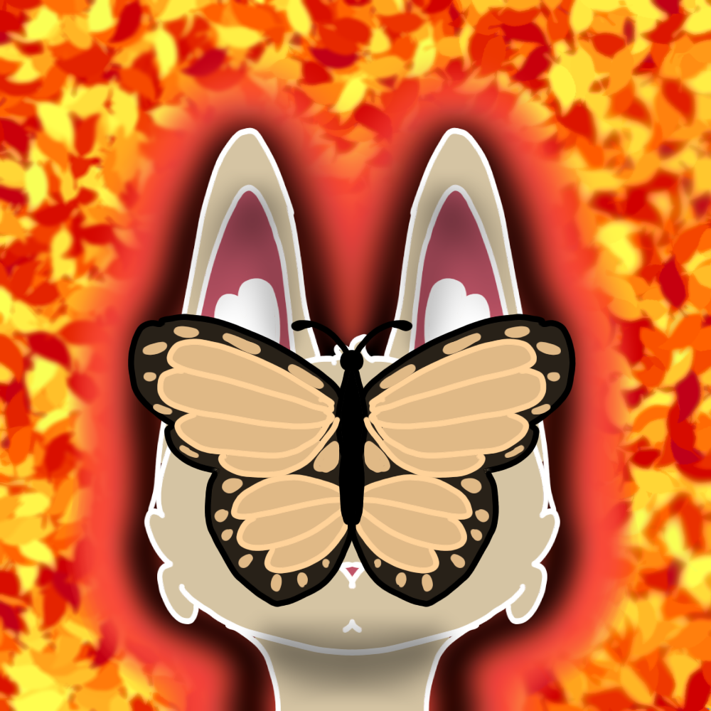 Butterfly gaze - ibisPaint