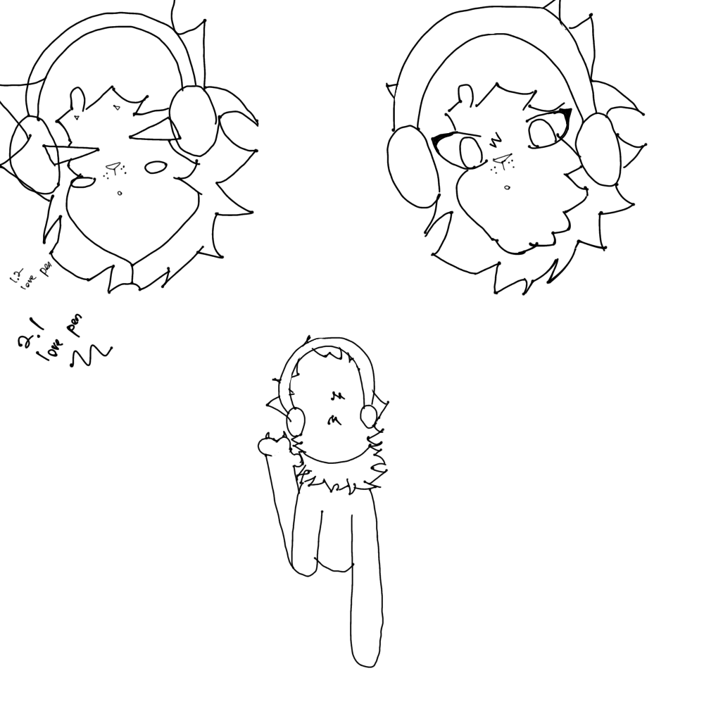 Official_fluff lineart - ibisPaint