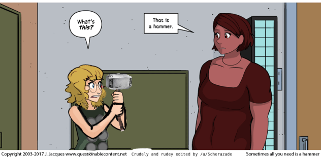 Questionable Content- That Is A Hammer - ibisPaint