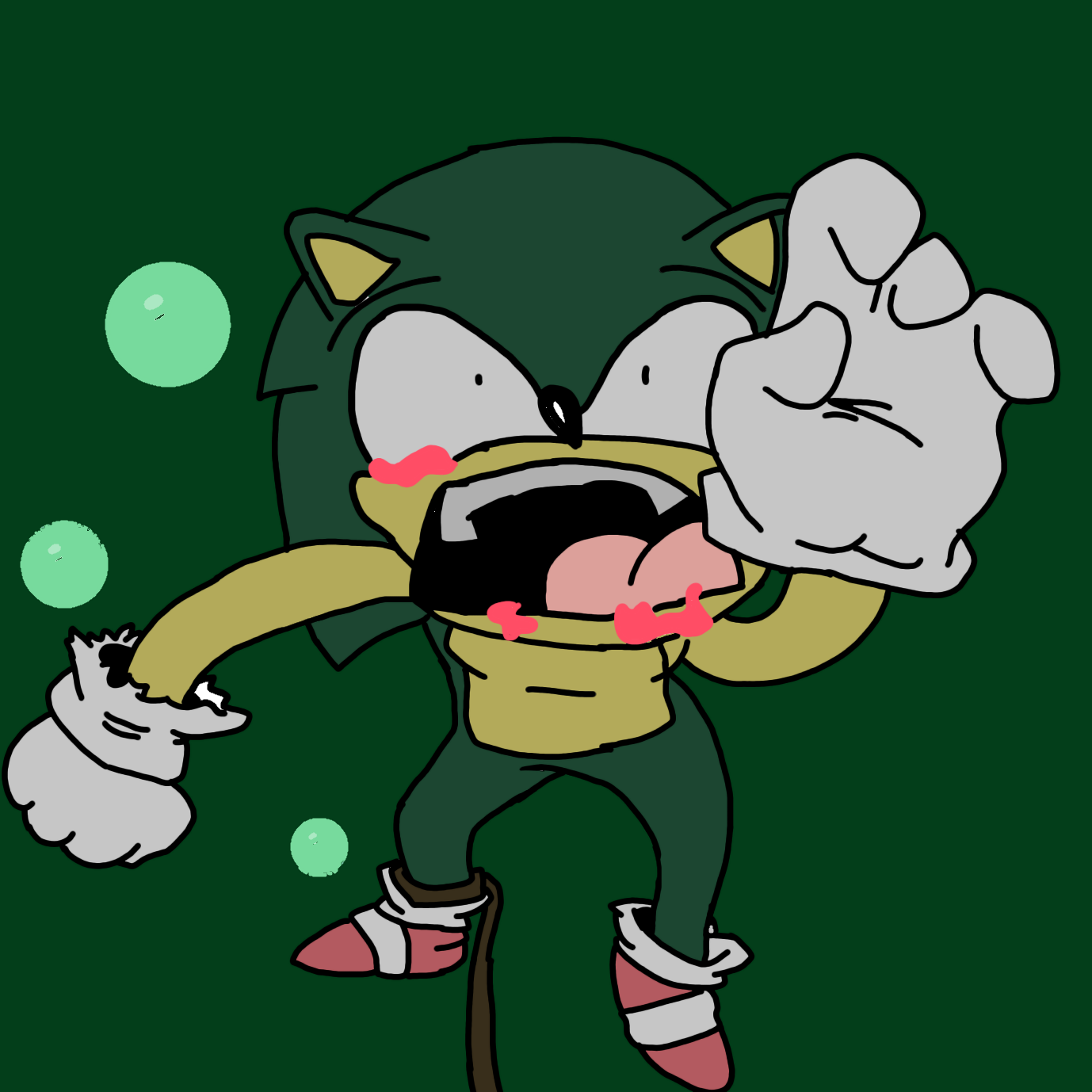 sink sonic art - ibisPaint