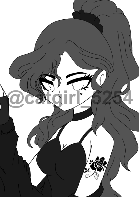 Blinking animation (gray scale coloring) - ibisPaint