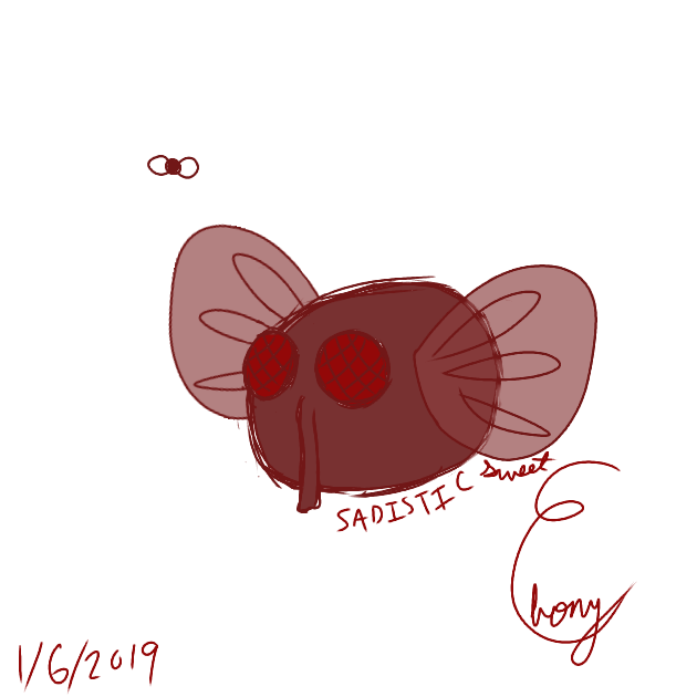 A fly my friend wanted me to draw. - ibisPaint