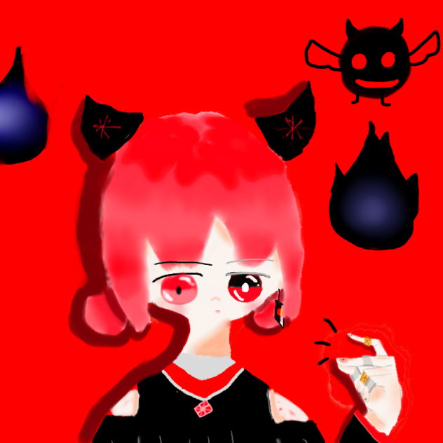 The Queen of demons - ibisPaint