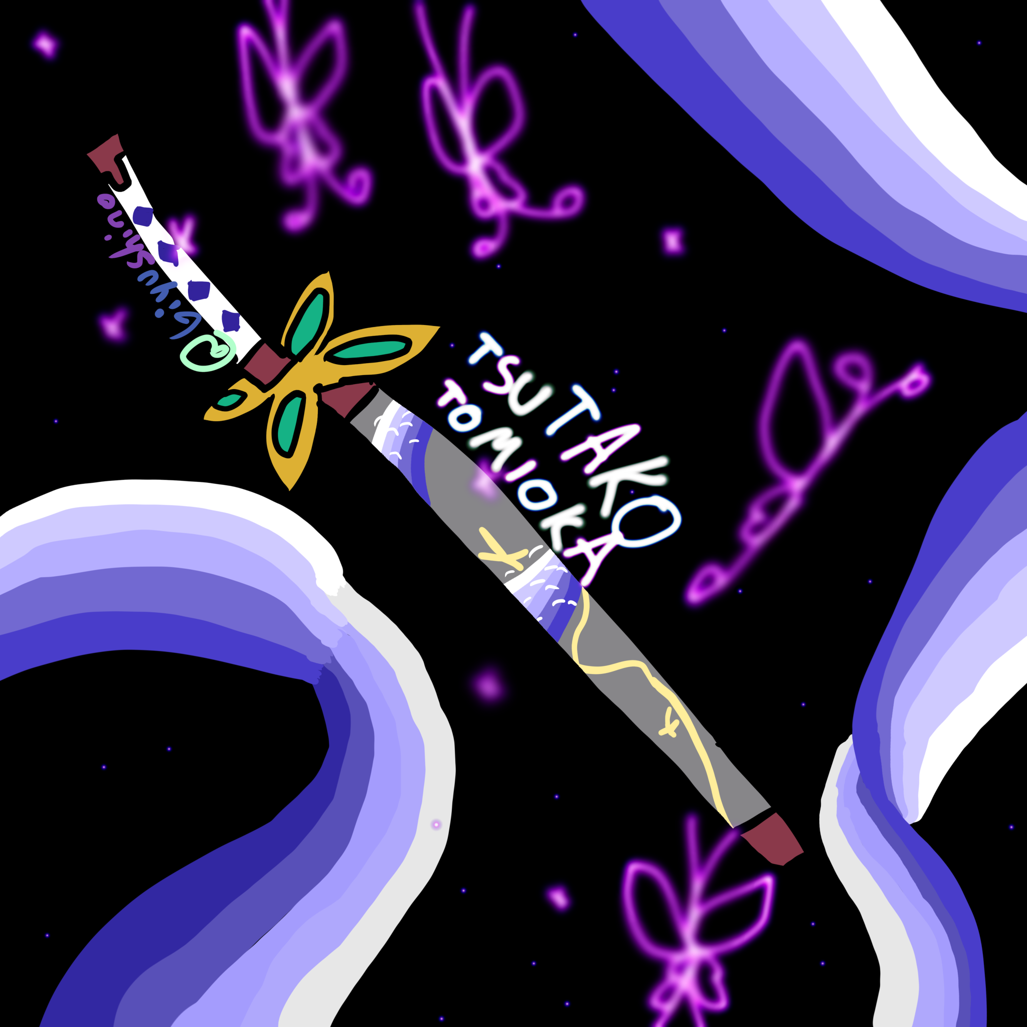 Katana from Child from Giyushino (Girl)🦋 - ibisPaint