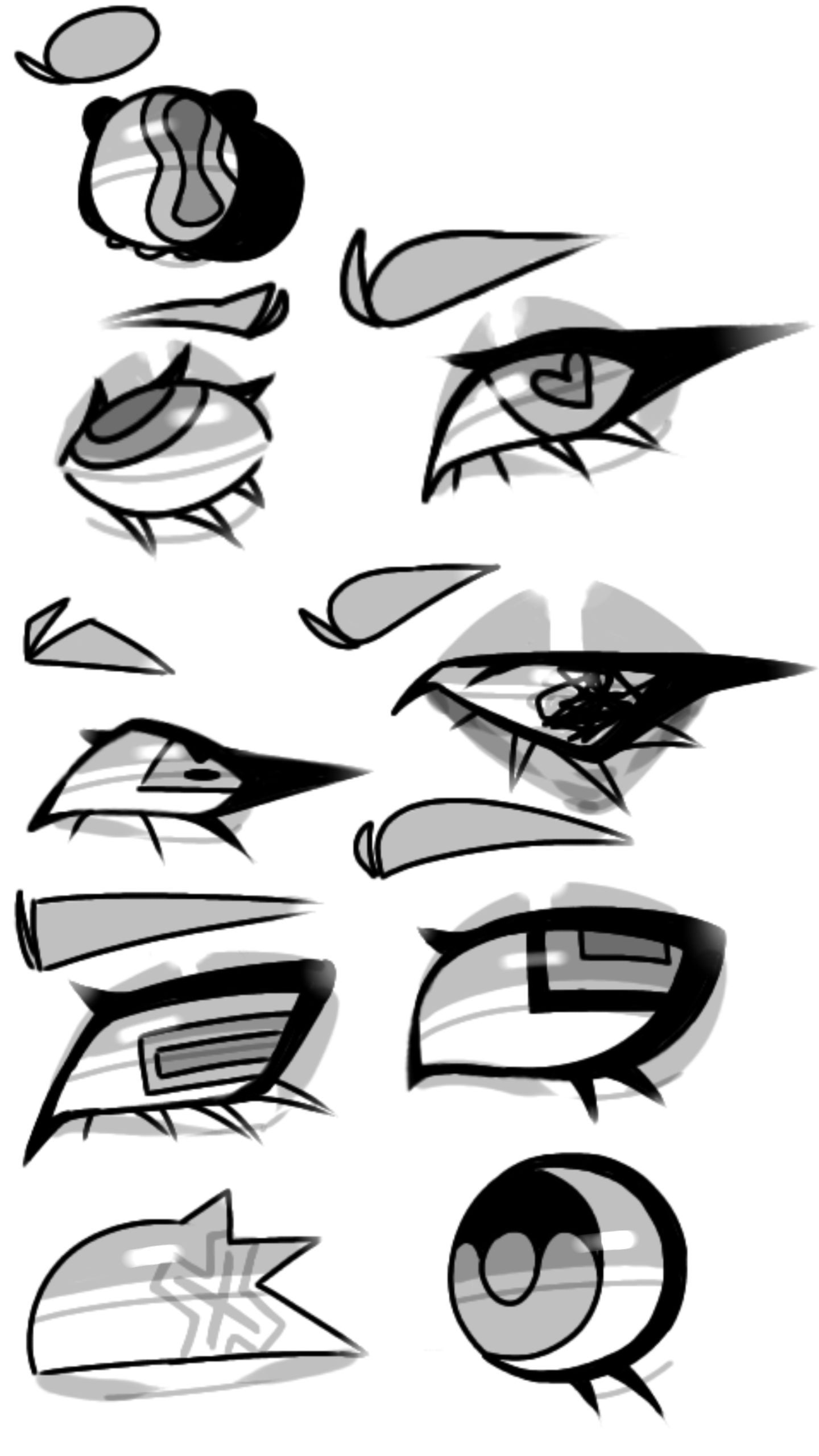 Eye doodles! - ibisPaint