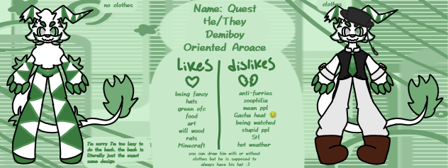 fursona updated reference - ibisPaint