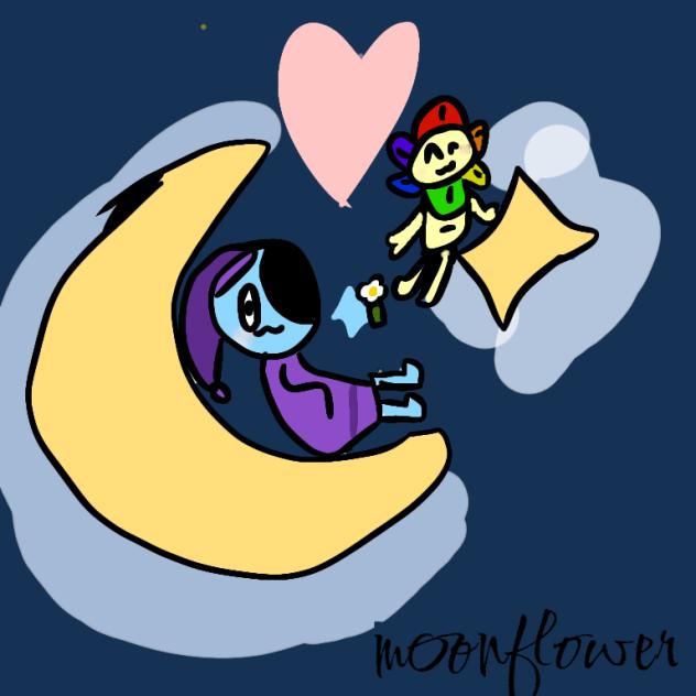 MoonFlower - ibisPaint