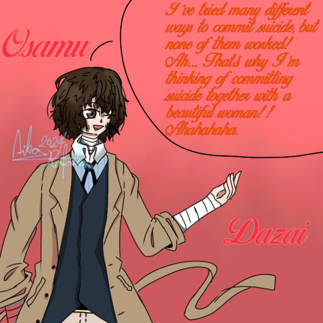 Osamu Dazai - ibisPaint
