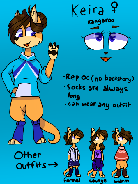 Keira ref sheet - ibisPaint