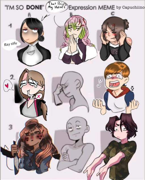 “I’m so done” expression collab! - ibisPaint