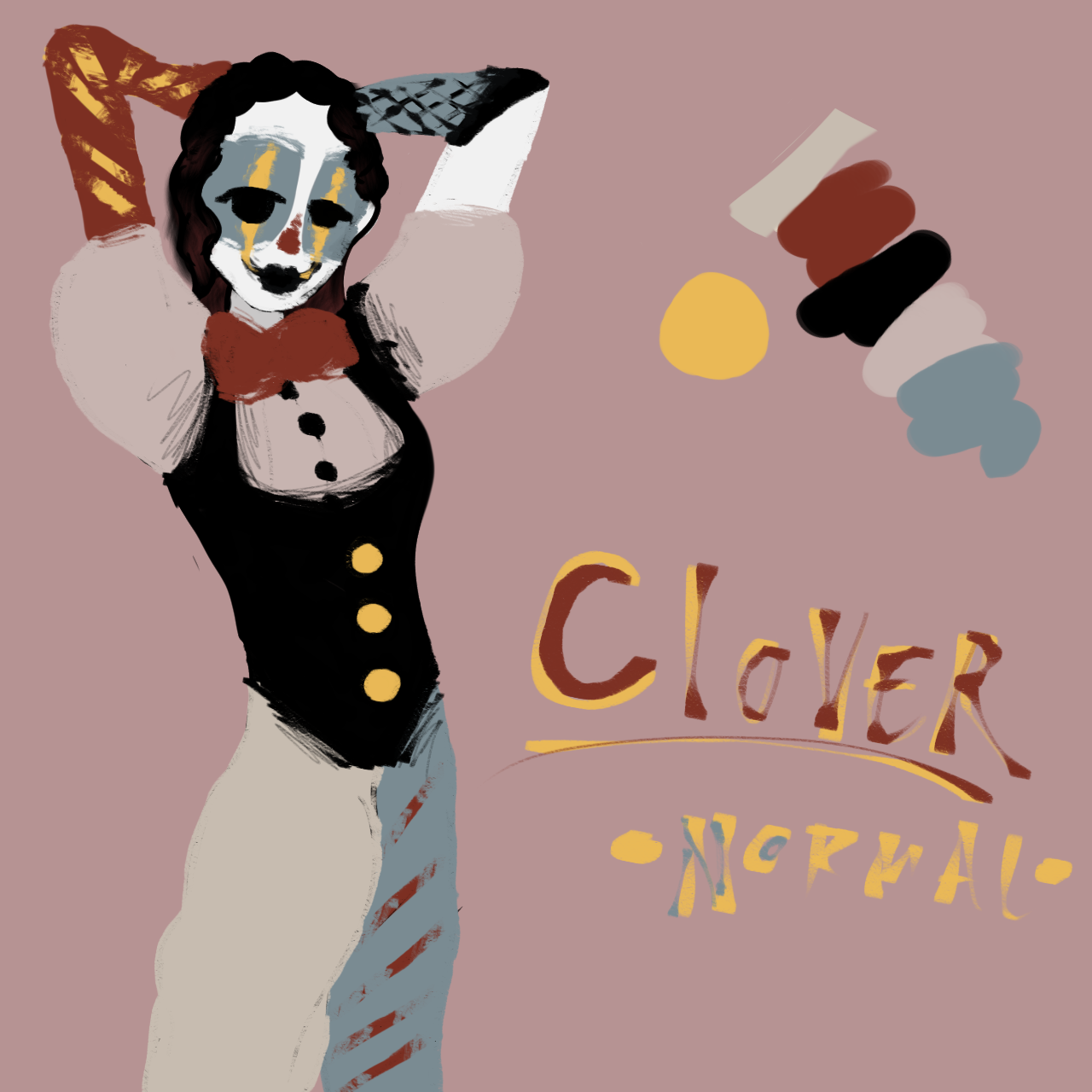 Clover colored - ibisPaint