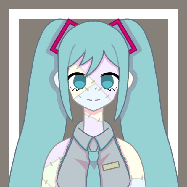 zombie miku! - ibisPaint