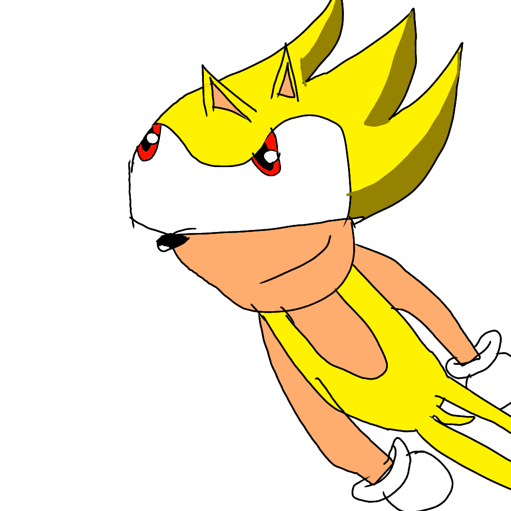 supa sanic - ibisPaint