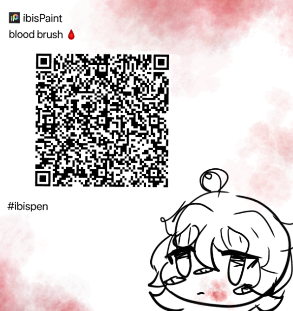 (Dried) Blood brush - ibisPaint