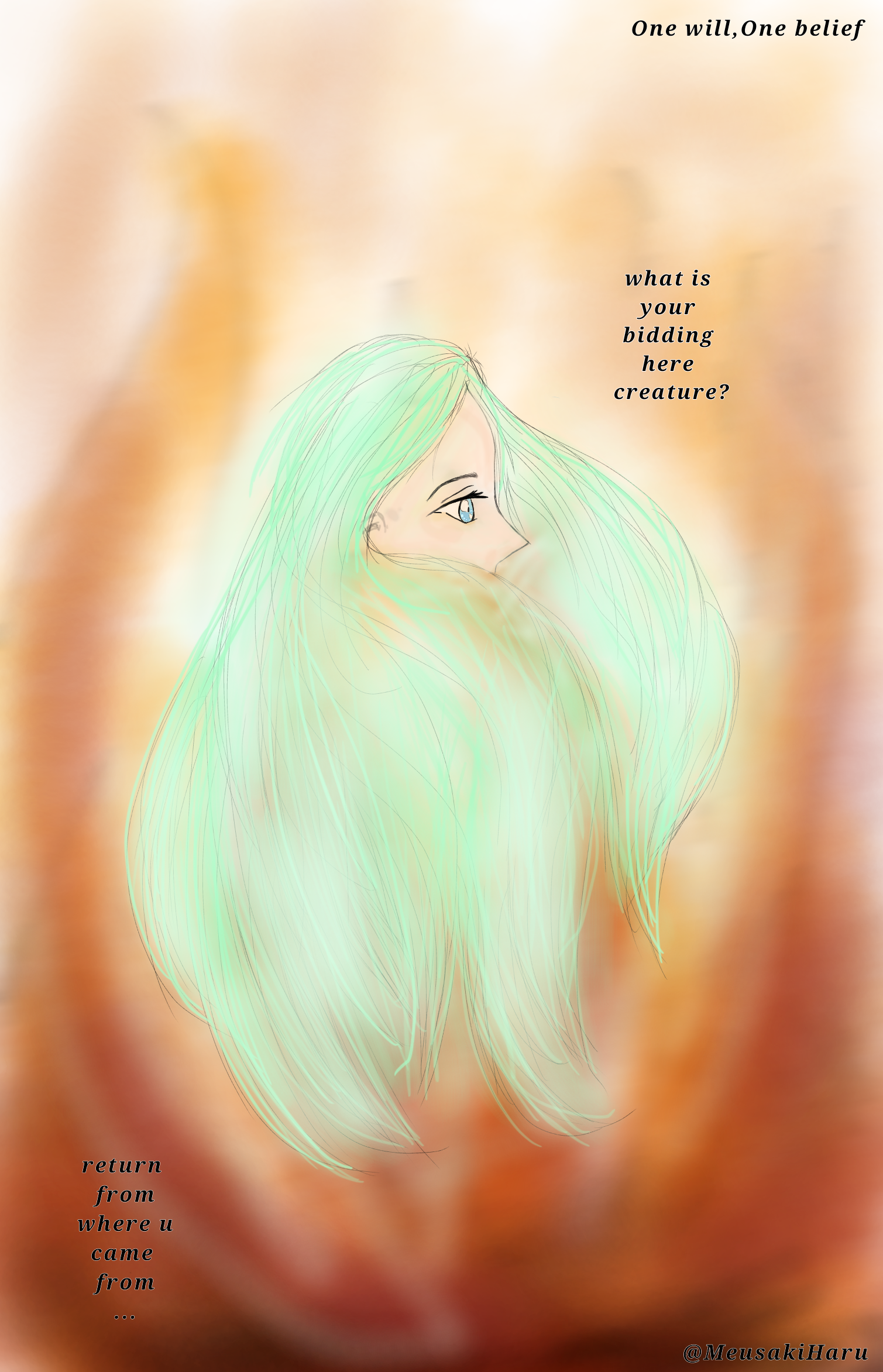 One will,One belief {Ch1. P1} - ibisPaint