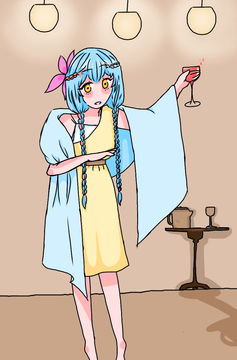 drinking and stuffz - ibisPaint