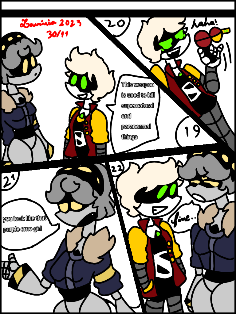 Murder drones Comic part5 - ibisPaint