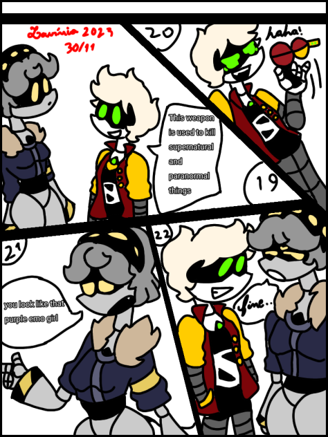 Murder drones Comic part5 - ibisPaint