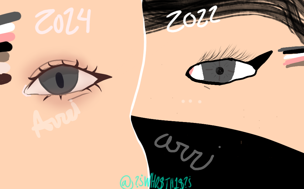 Before and after - ibisPaint