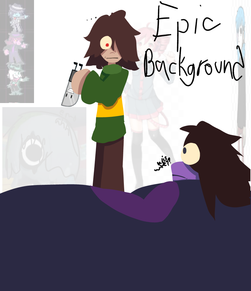 NEW DELTARUNE CHAPTERS 2MORROW LETS GO - ibisPaint
