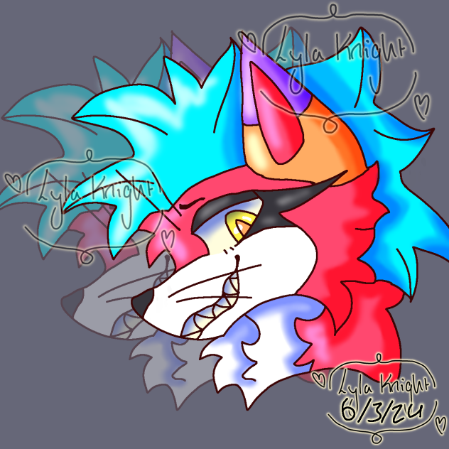 Cosmic headshot - ibisPaint