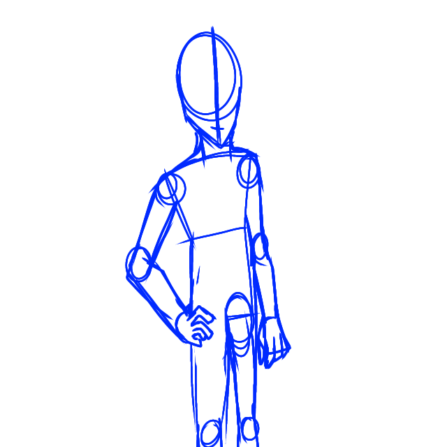 almost full body animation - ibisPaint