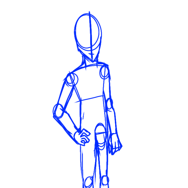 almost full body animation - ibisPaint