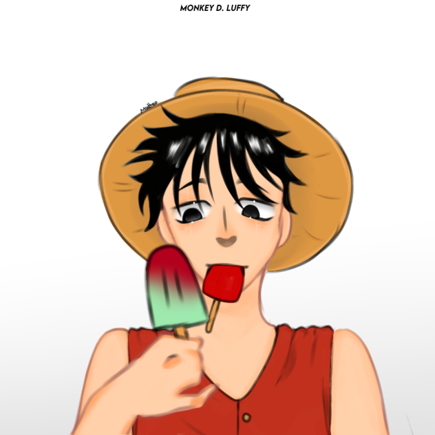 Monkey D. Luffy - ibisPaint