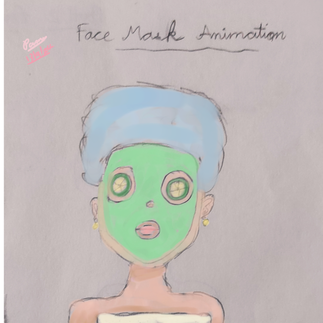 Face mask animation - ibisPaint