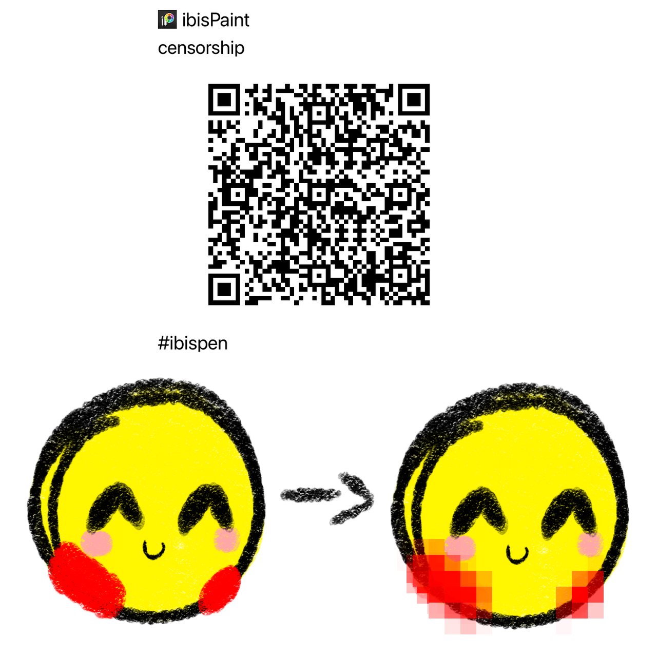 Censorship brush (reupload) - ibisPaint