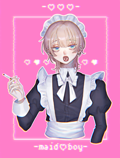 ♡maid boy♡ - ibisPaint