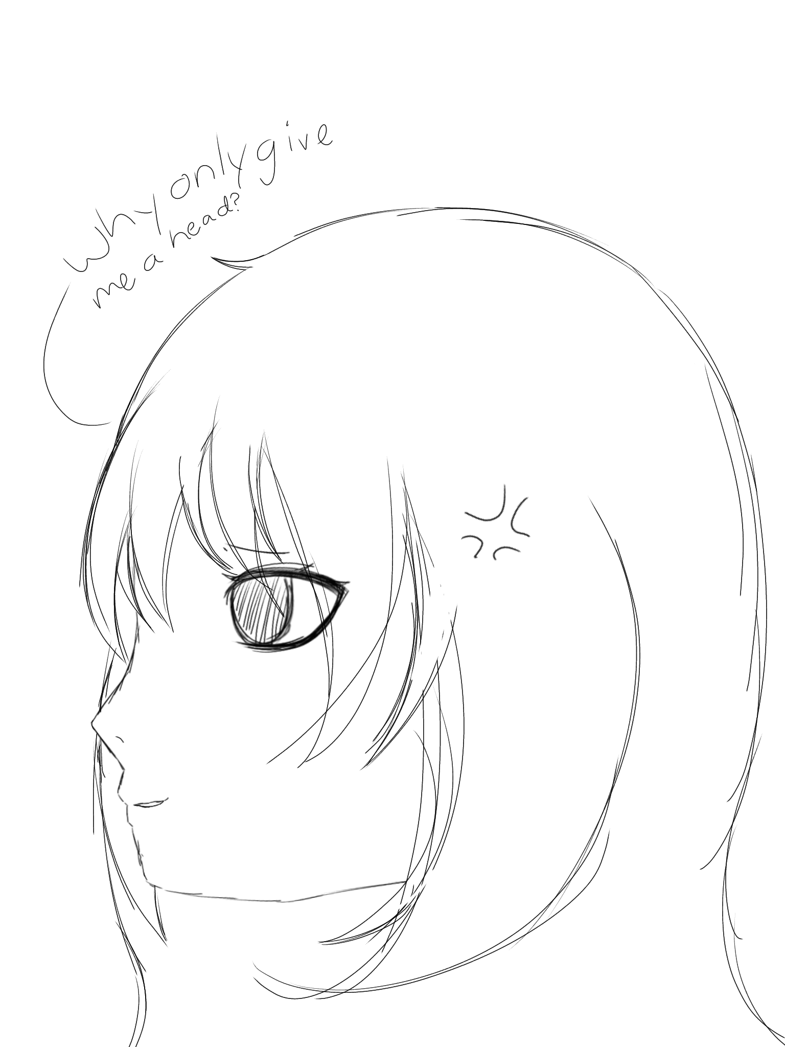 Side profile - ibisPaint