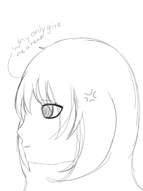 Side profile - ibisPaint